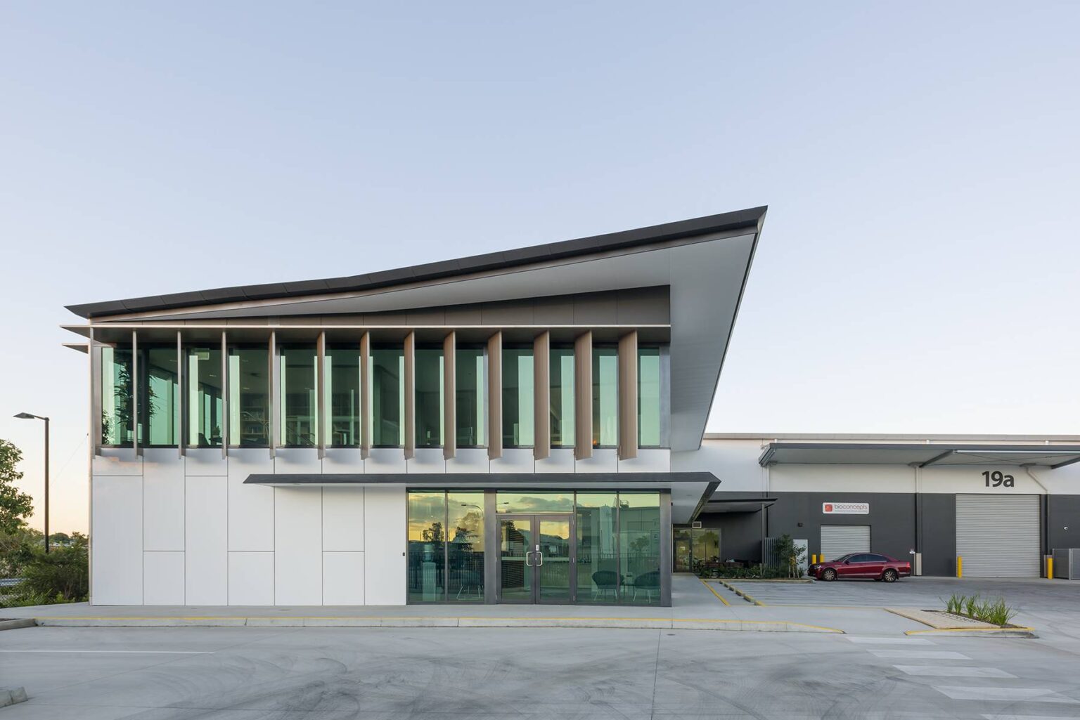 NEXTDC B2 Data Centre, Fortitude Valley QLD – Louvreclad